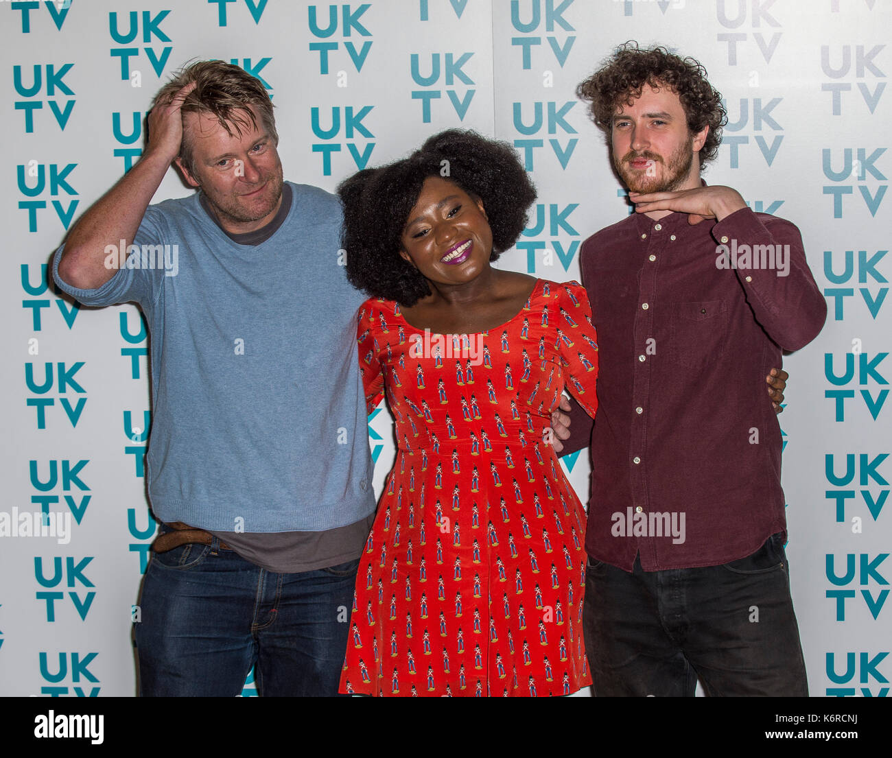 UKTV Live 2017 Photocell - VIP Arrivals Stock Photo - Alamy