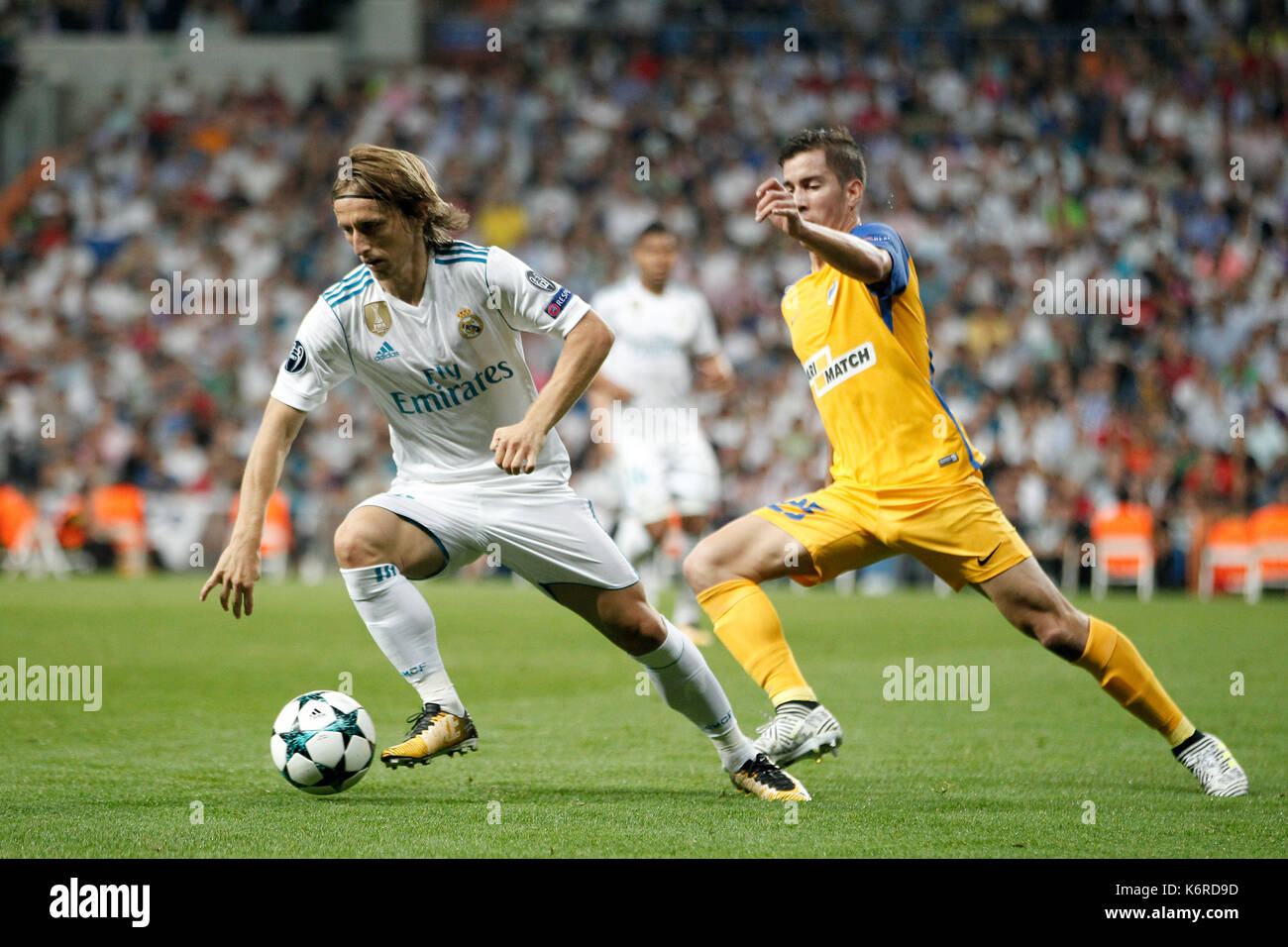 Luka Moric of Real Madrid during the Champions League match played in ...
