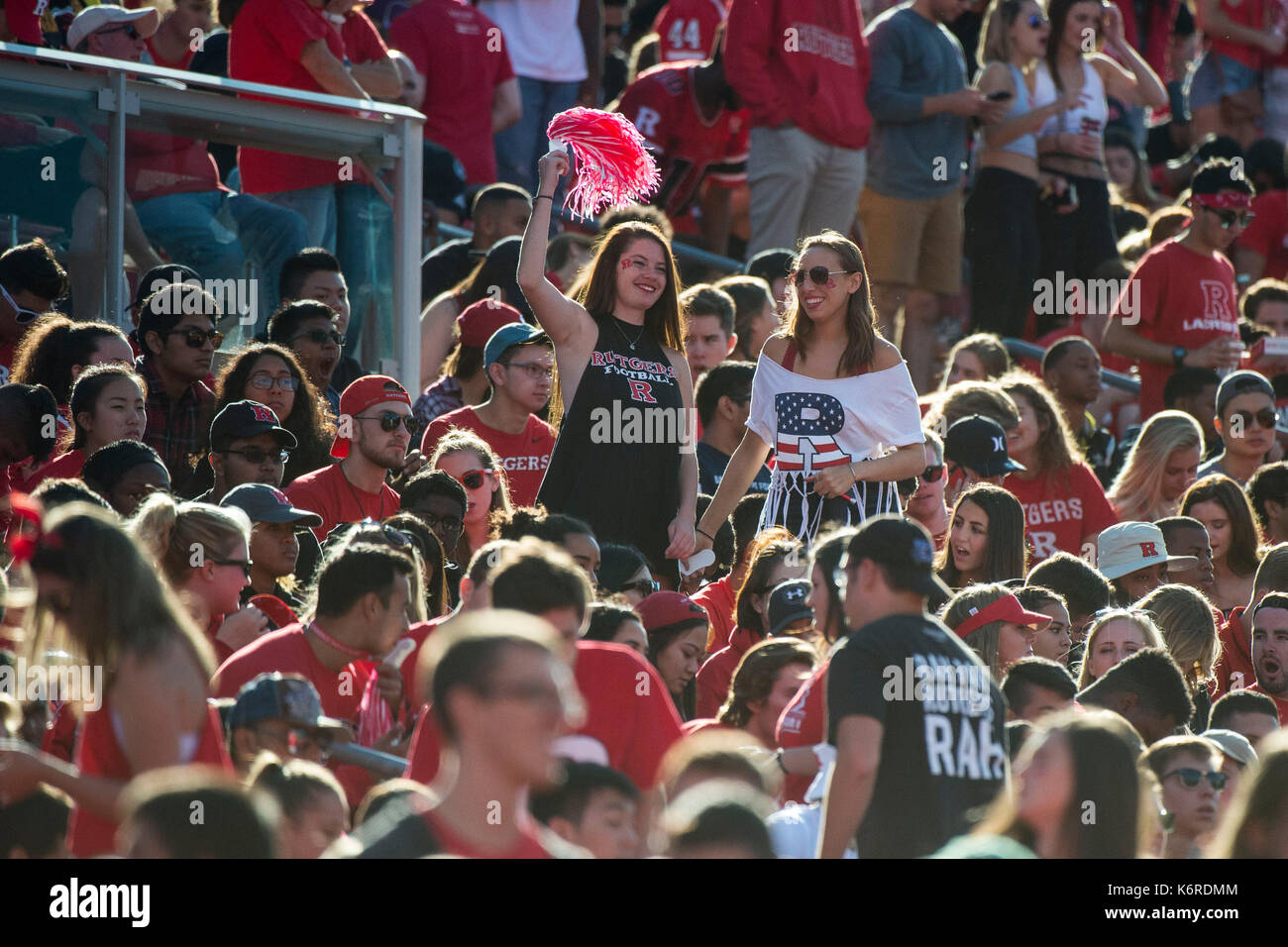 Michigan football stadium crowd fans hi-res stock photography and ...