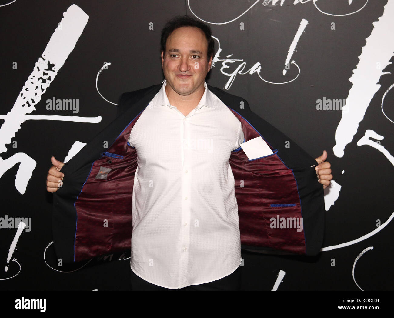 New York, New York, USA. 13th Sep, 2017. Actor GREGG BELLO attends the ...