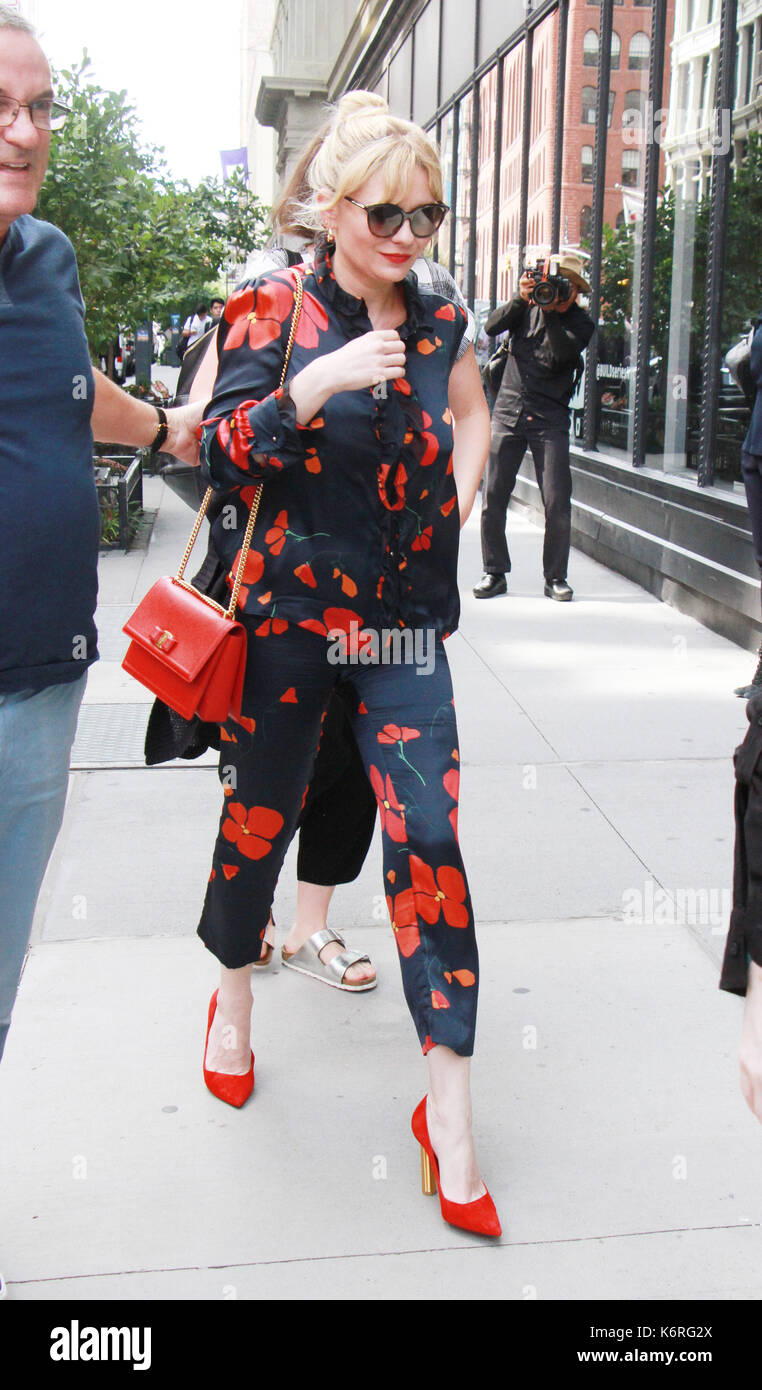 New York, USA. 13th Sep, 2017. Kirsten Dunst at AOL BUILD to talk about ...