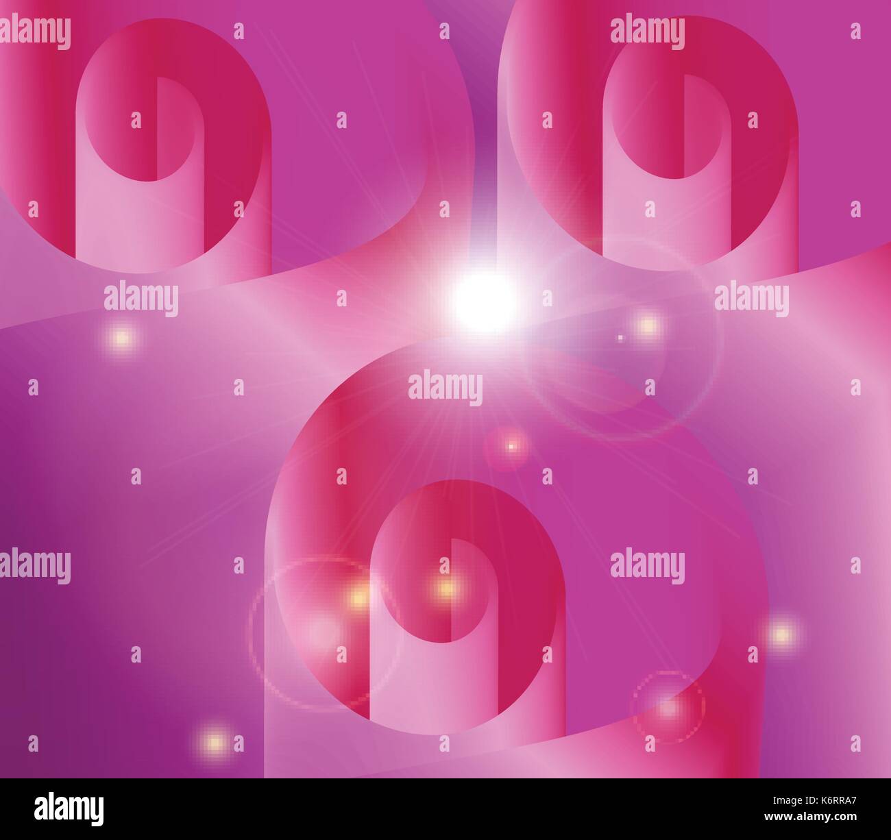 Abstract Blended Pink Color Flowers background Stock Vector Image & Art ...