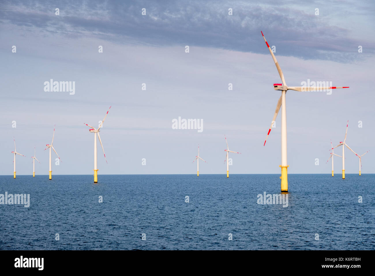 Budendiek offshore wind park hi-res stock photography and images - Alamy