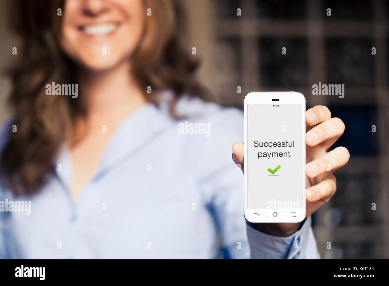 Payment successful hi-res stock photography and images - Alamy