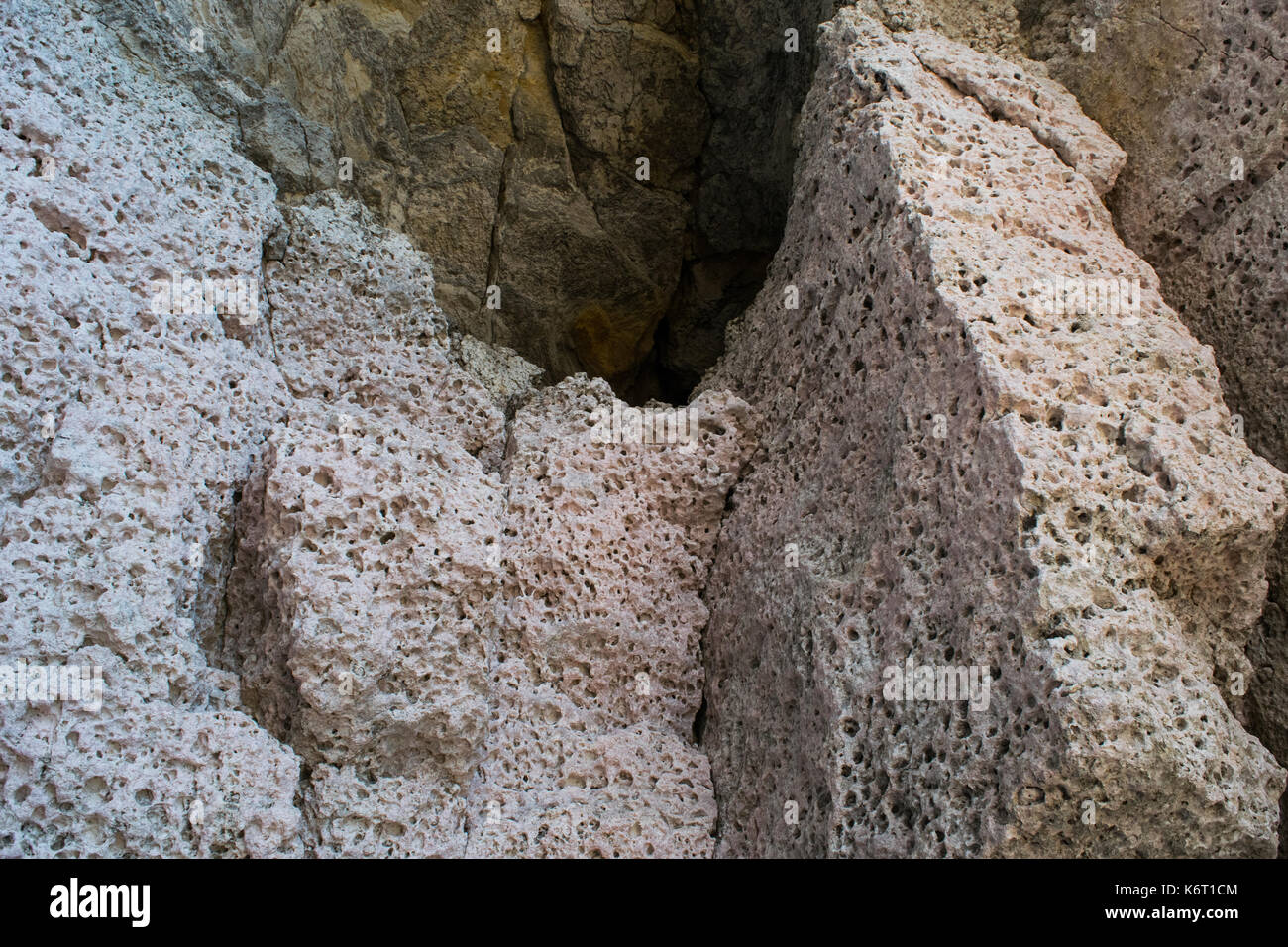 Limestone weathering holes hi-res stock photography and images - Alamy