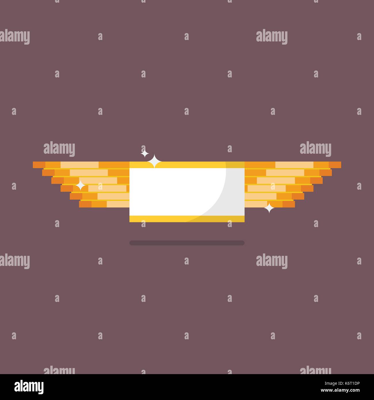 Blank seal badge symbol. Vector illustration Stock Vector Image & Art ...