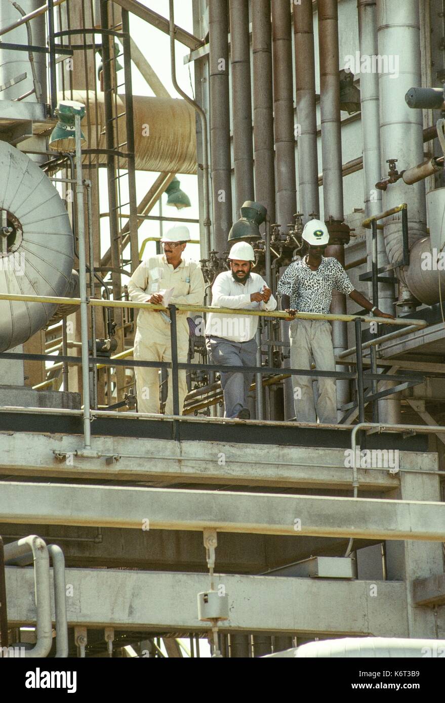 The world's largest oil refinery, oil storage tank farm and chief crude ...