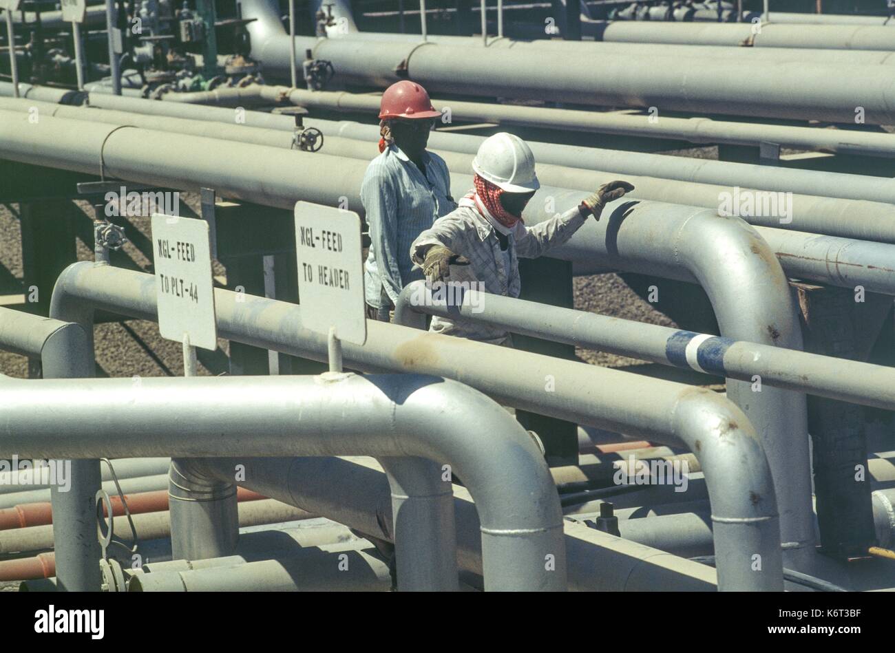 The world's largest oil refinery, oil storage tank farm and chief crude ...