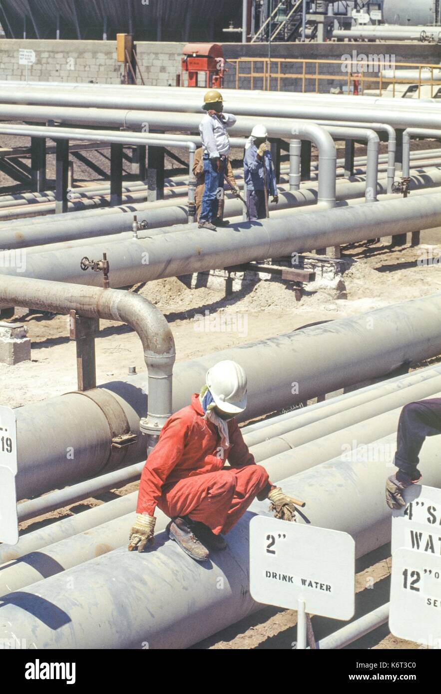 The world's largest oil refinery, oil storage tank farm and chief crude ...