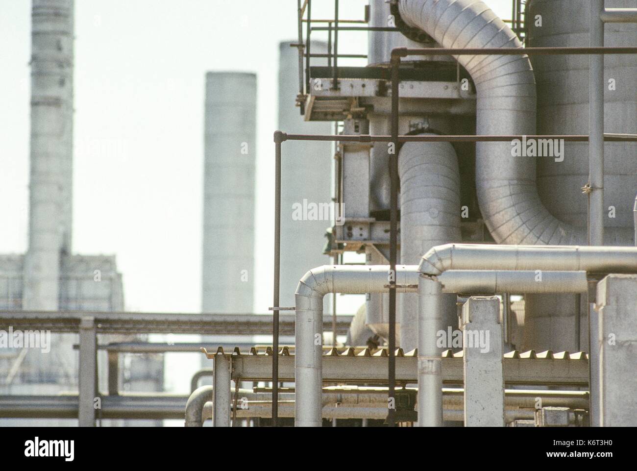 The world's largest oil refinery, oil storage tank farm and chief crude ...