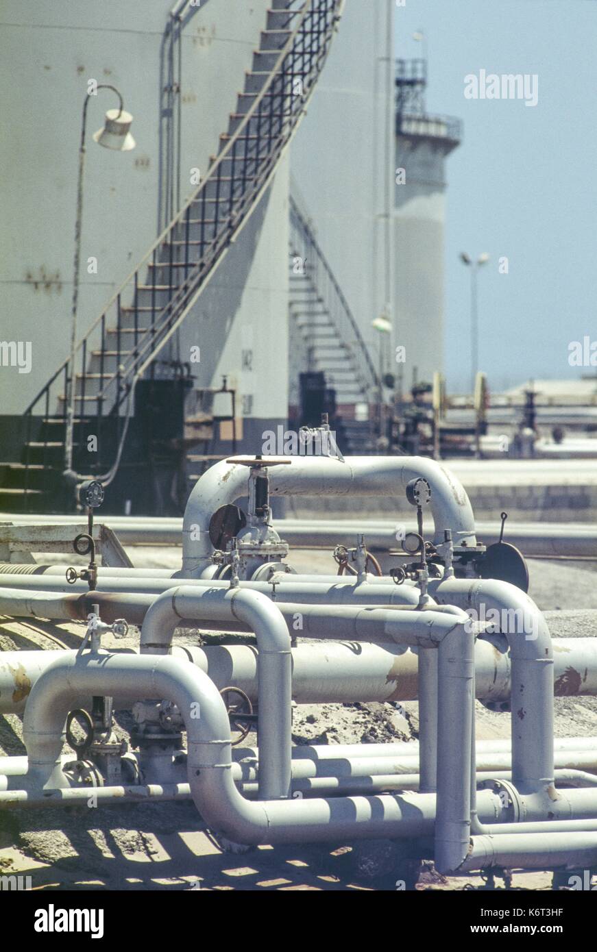 The world's largest oil refinery, oil storage tank farm and chief crude ...