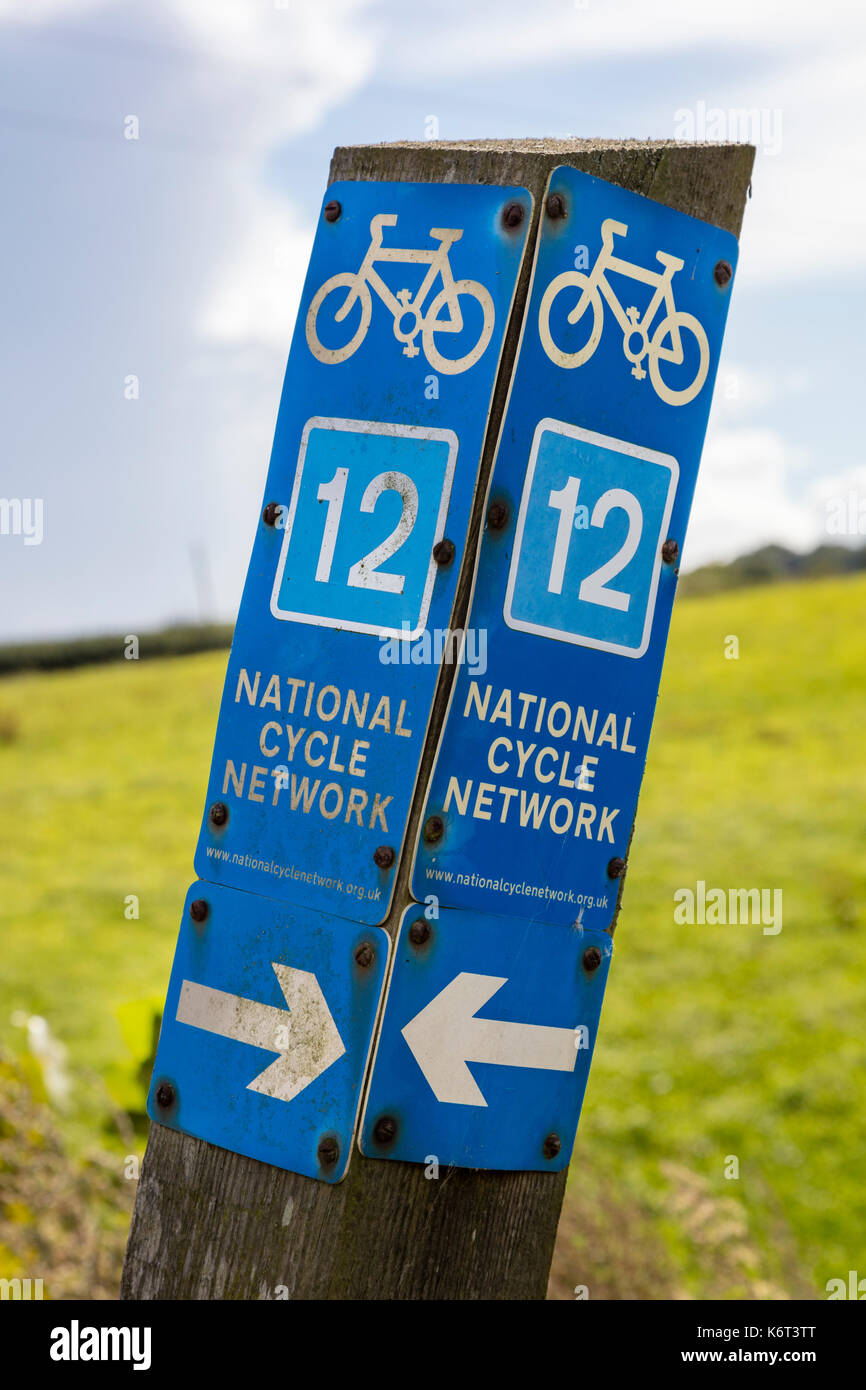Uk National Cycle Network Route Stock Photos & Uk National Cycle ...