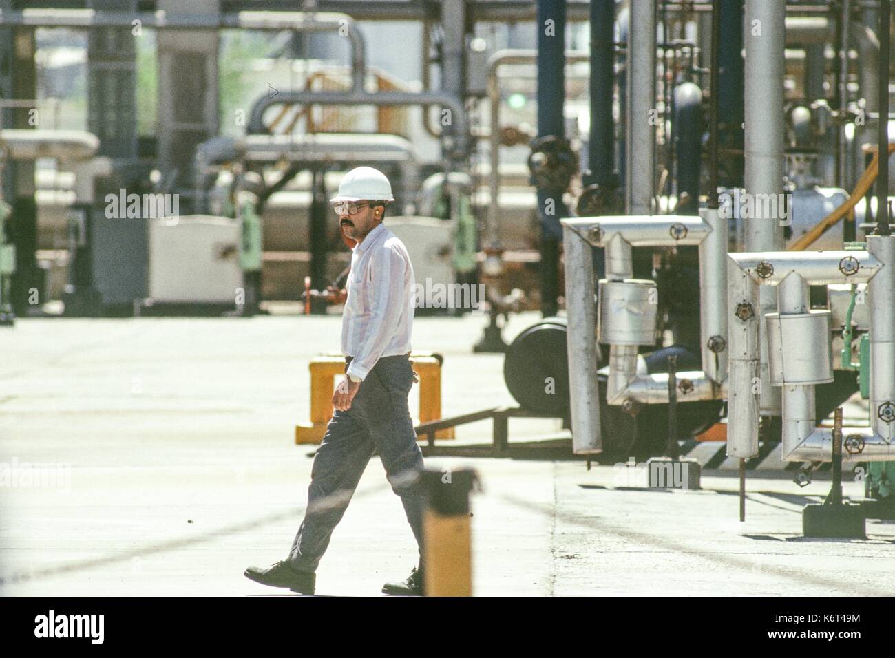 The world's largest oil refinery, oil storage tank farm and chief crude ...