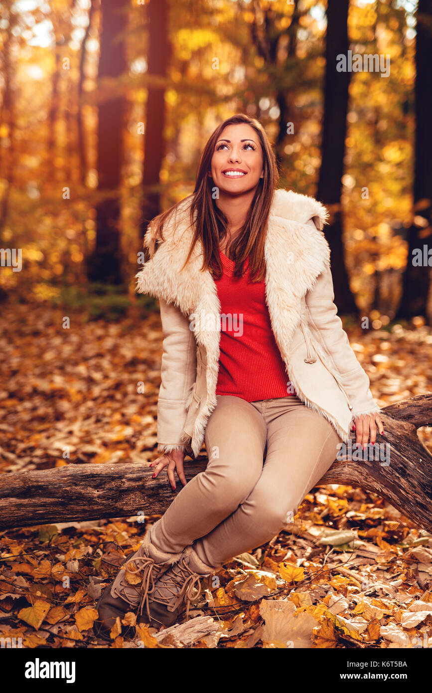 Enjoying the forest hi-res stock photography and images - Alamy