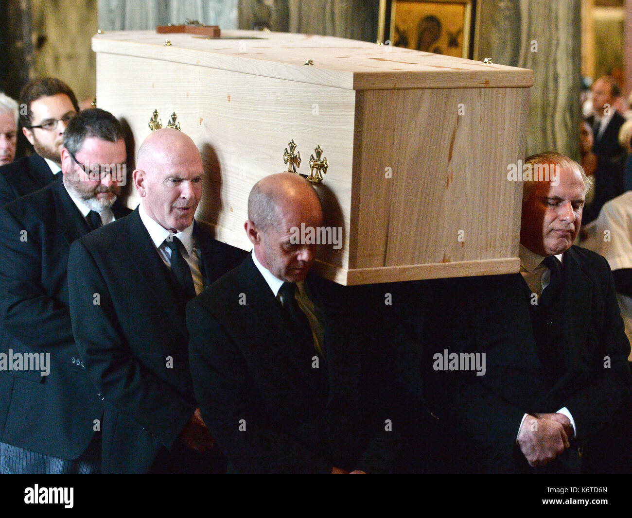 The funeral at Westminster Cathedral in London of Cardinal Cormac ...