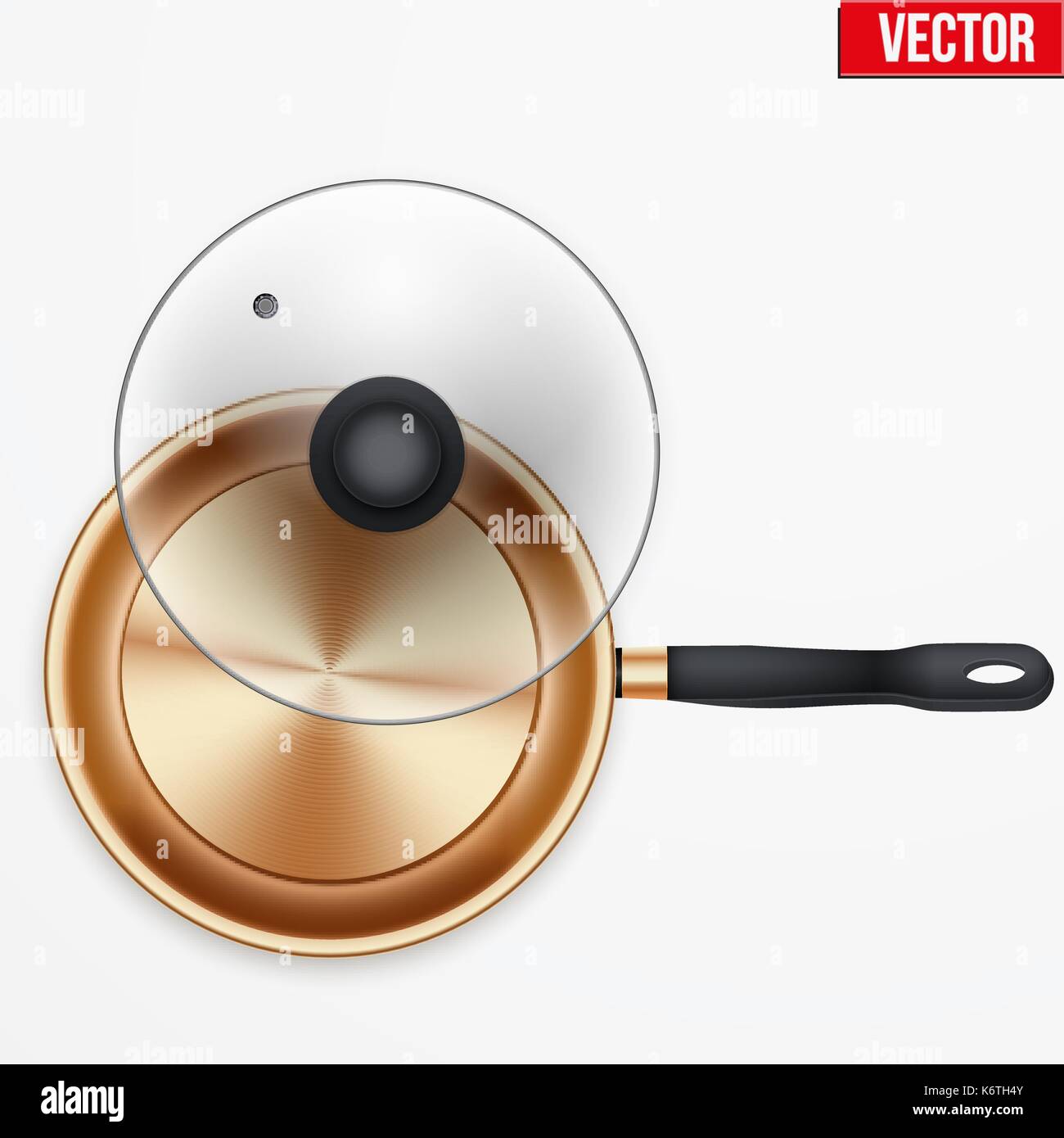 Frying pan frypan Stock Vector Images - Alamy