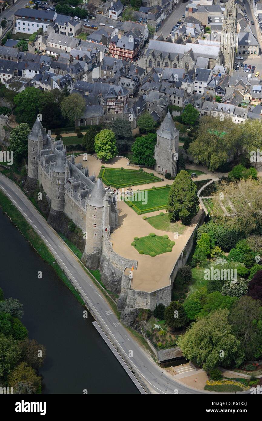 France, Morbihan, stage on the way to Santiago de Compostela, medieval ...