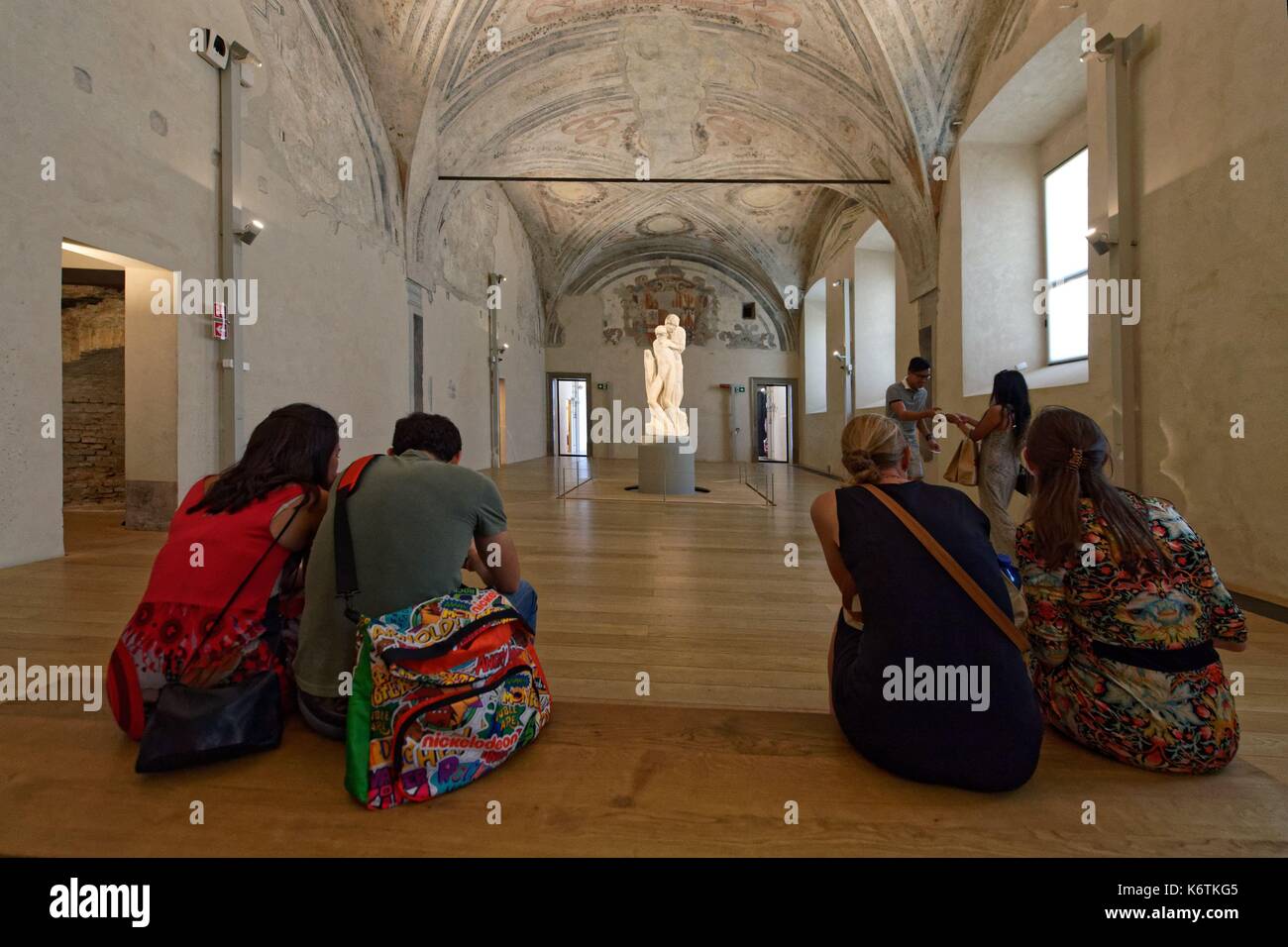 Italy, Lombardy, Milan, Castello Sforzesco (Sforza Castle), Museum of ...