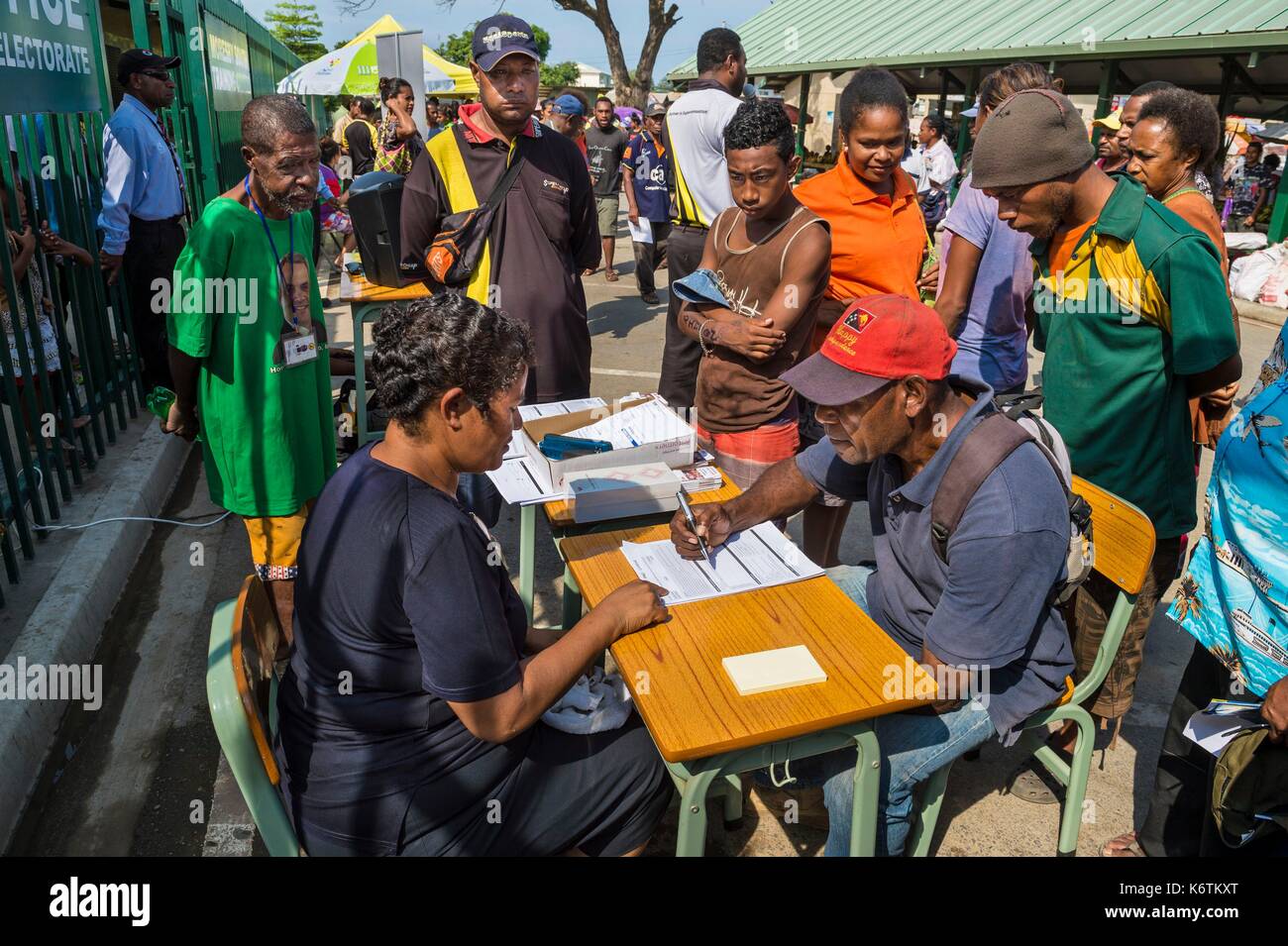 Papua New Guinea, National Capital Quarter, Port Moresby, Koki suburb ...