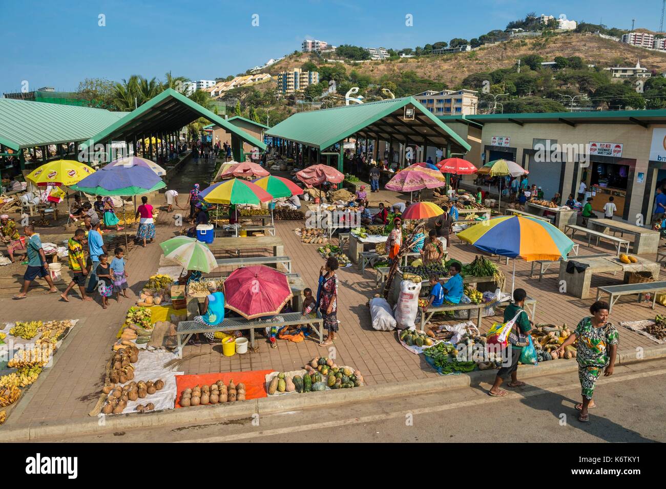 Papua New Guinea, National Capital Quarter, Port Moresby, Koki suburb ...