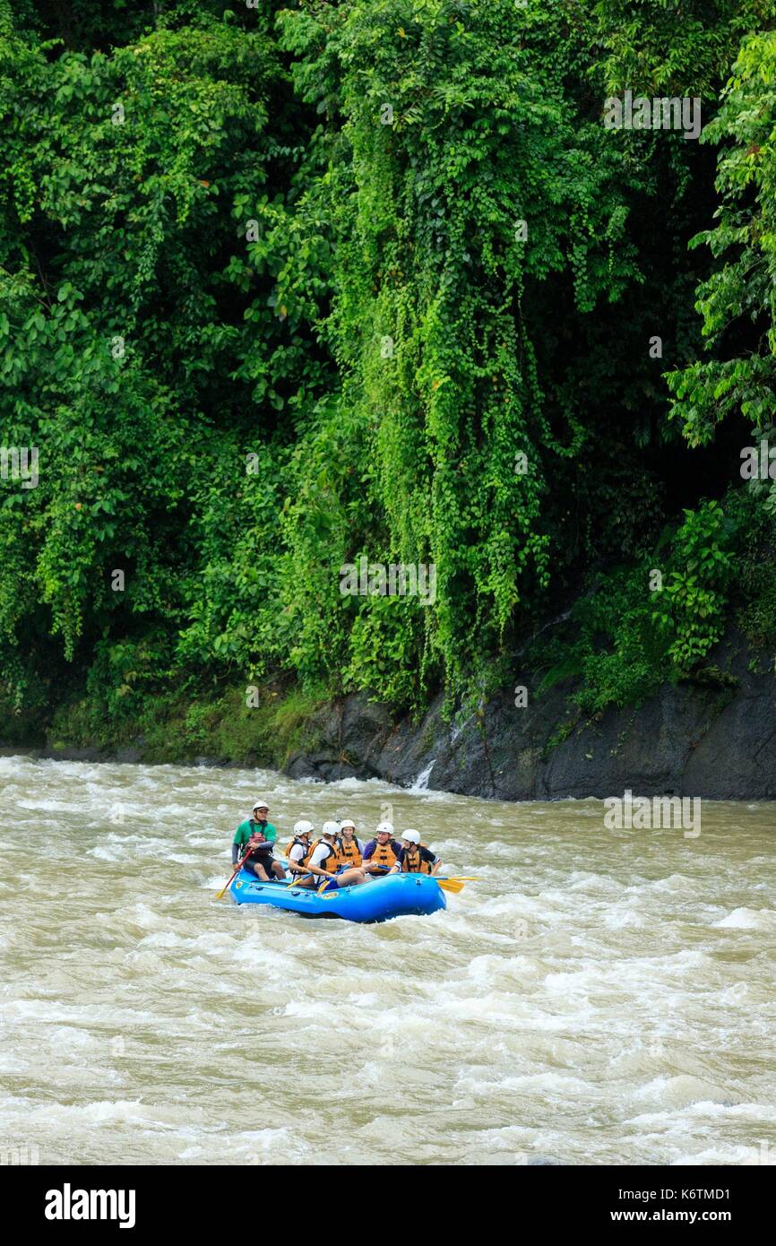 Costa Rica, Limon province, Limon, Rio Pacuare Valley, Pacuare Lodge ...
