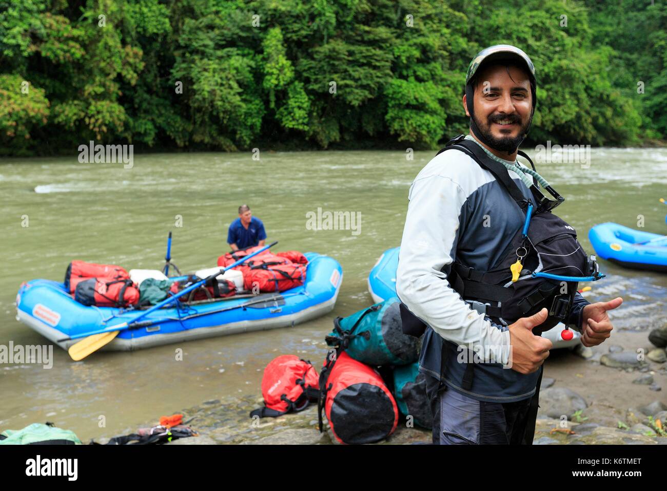 Costa Rica, Limon province, Limon, Rio Pacuare Valley, Pacuare Lodge ...