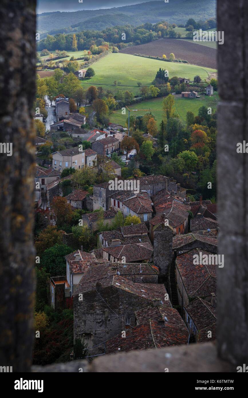 France, Tarn, Penne, general view of the village Stock Photo - Alamy