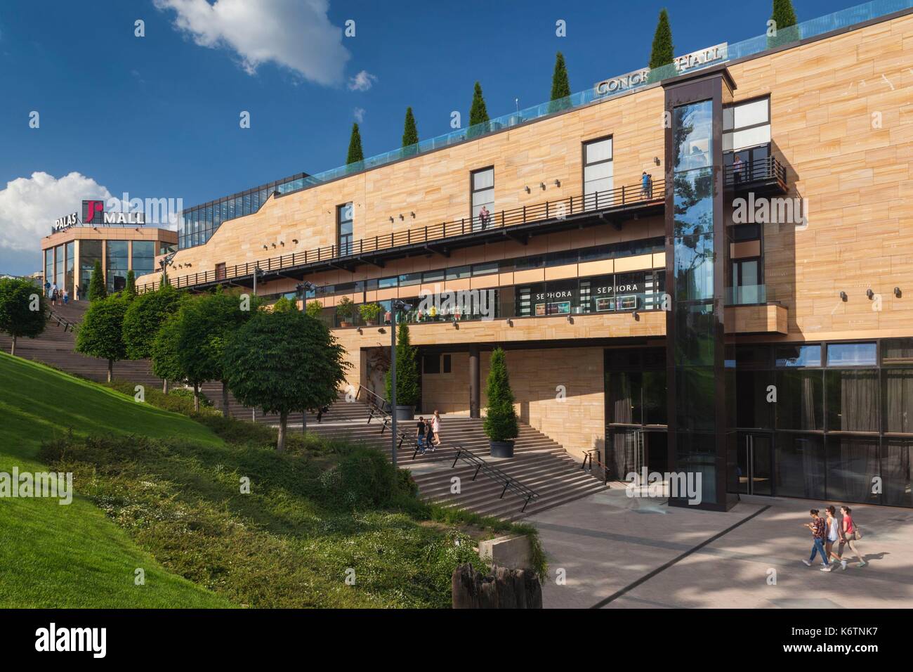 Romania, Moldovia Region, Iasi, Palas Mall by the Palace of Culture ...
