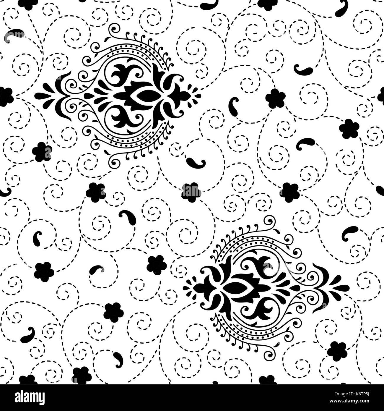 Ornamental pattern usable for wallpapers and backgrounds Stock Vector ...