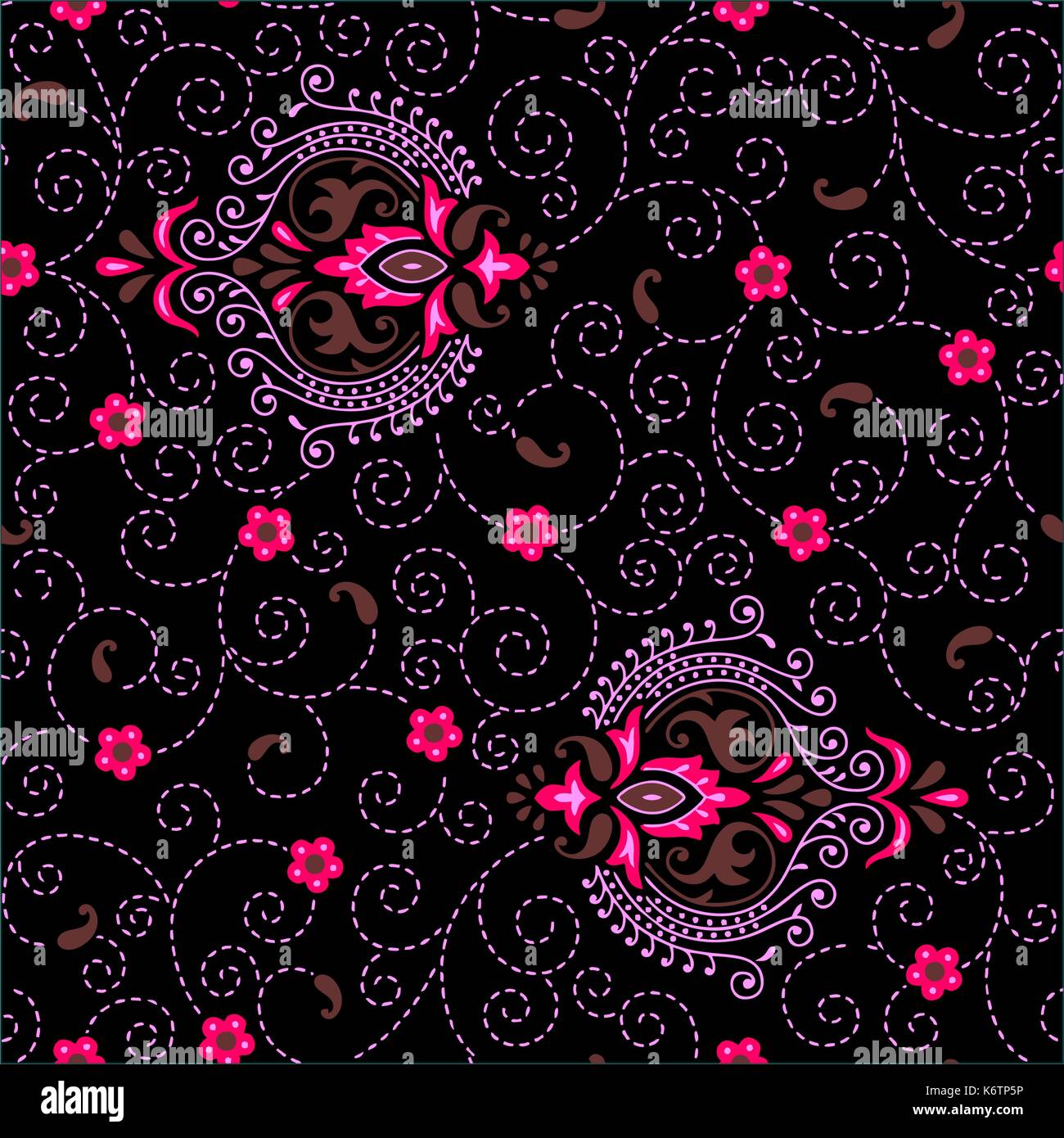 Ornamental pattern usable for wallpapers and backgrounds Stock Vector ...