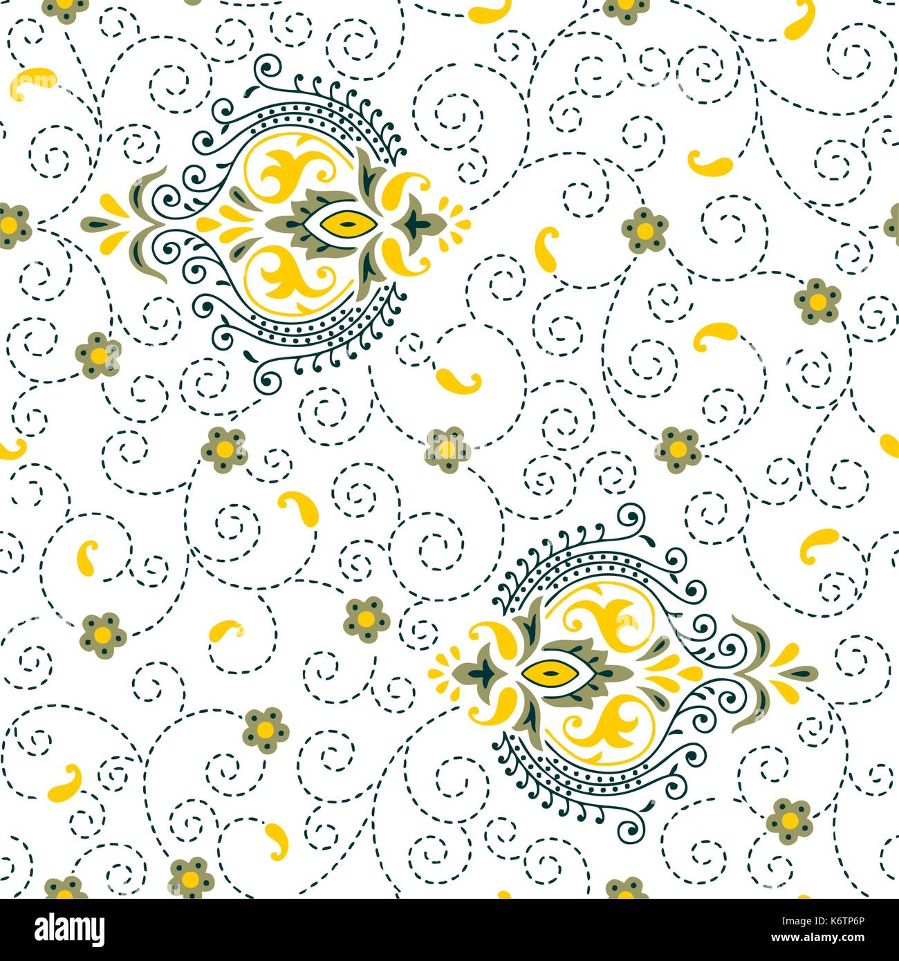 Ornamental pattern usable for wallpapers and backgrounds Stock Vector ...