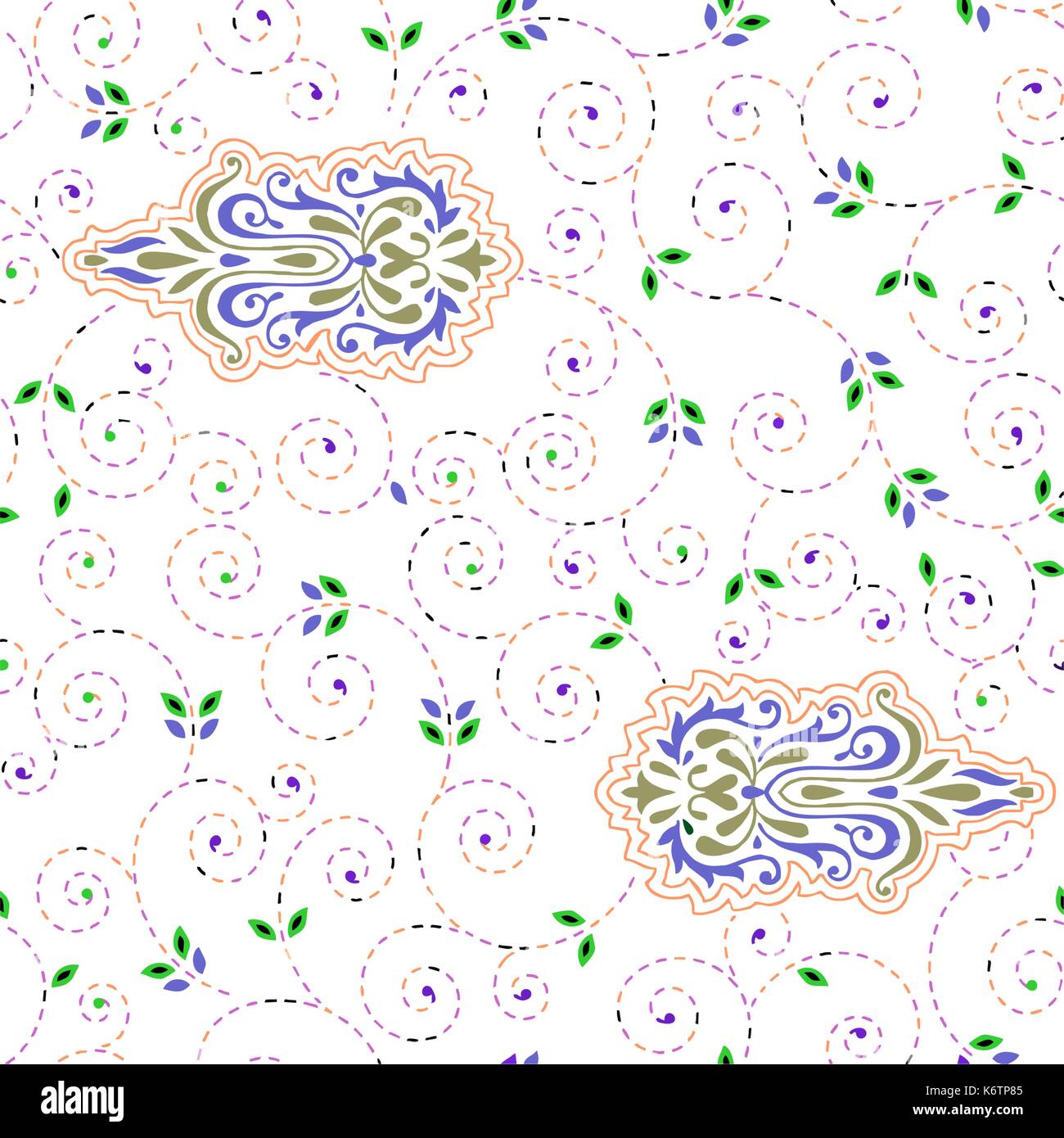 Ornamental pattern usable for wallpapers and backgrounds Stock Vector ...