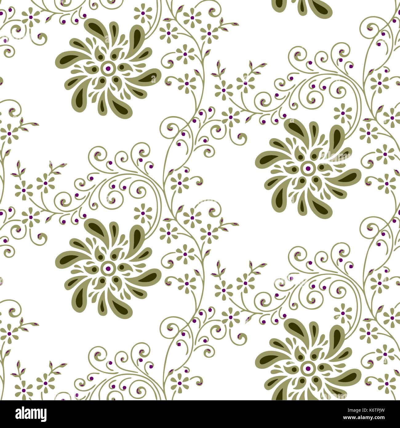 Ornamental pattern usable for wallpapers and backgrounds Stock Vector ...