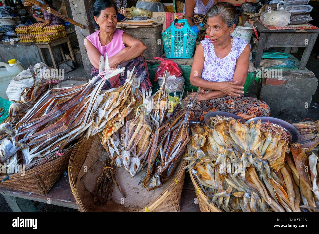 Myanmar (Burma), Rakhine state (or Arakan state), Sittwe, central ...