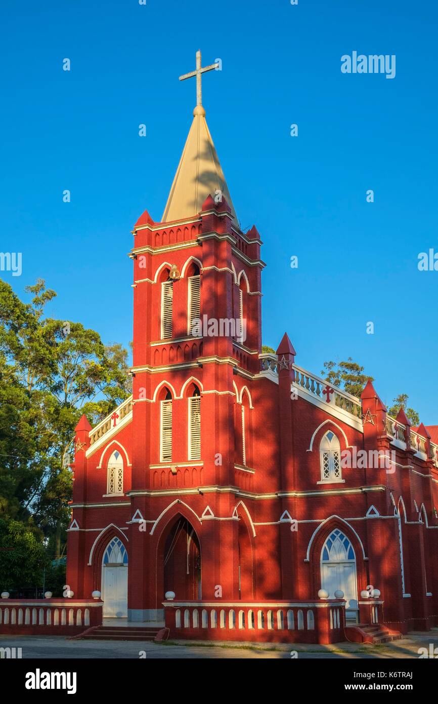 Myanmar (Burma), Mandalay region, Pyin U Lwin, the Church of the ...