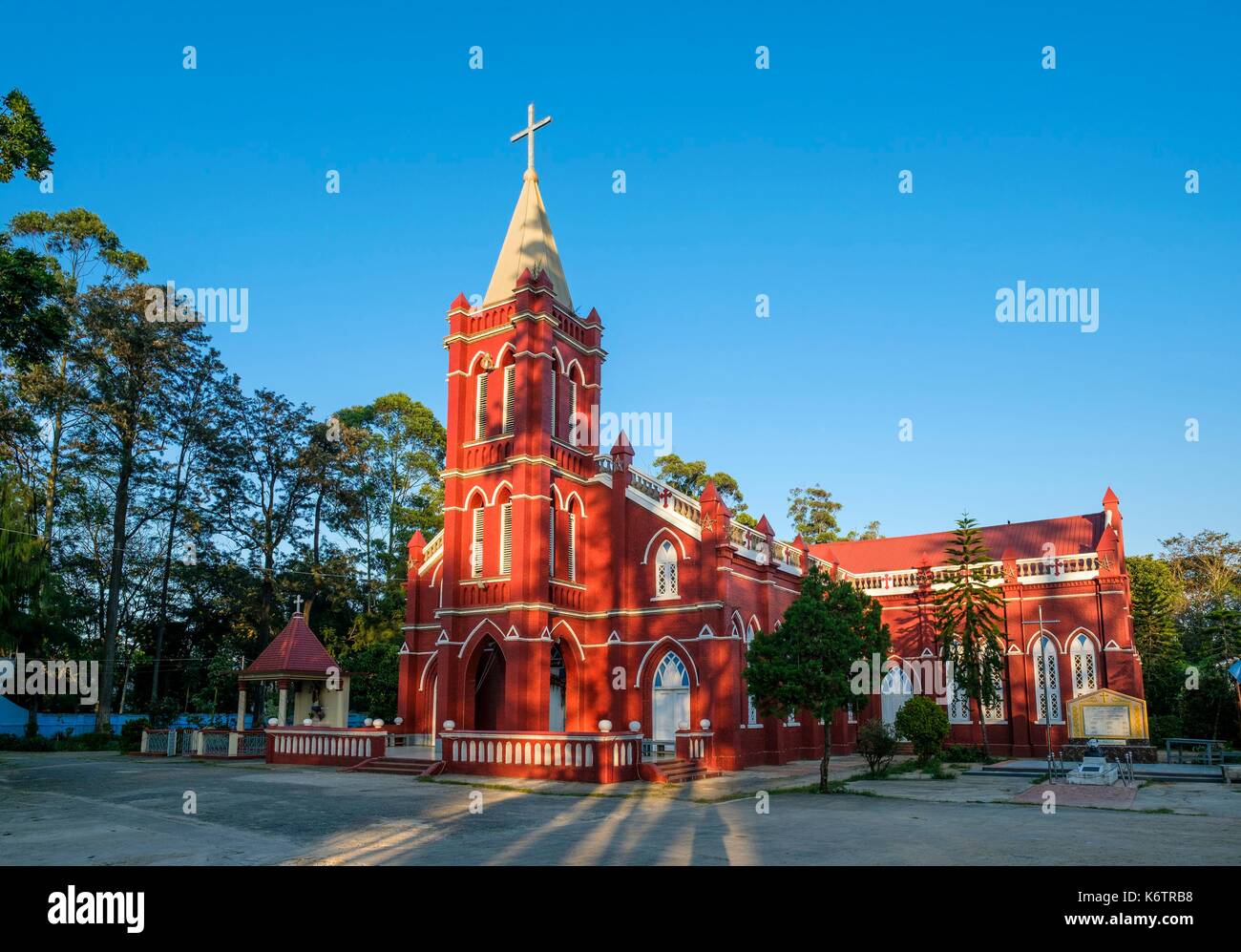 Myanmar (Burma), Mandalay region, Pyin U Lwin, the Church of the ...