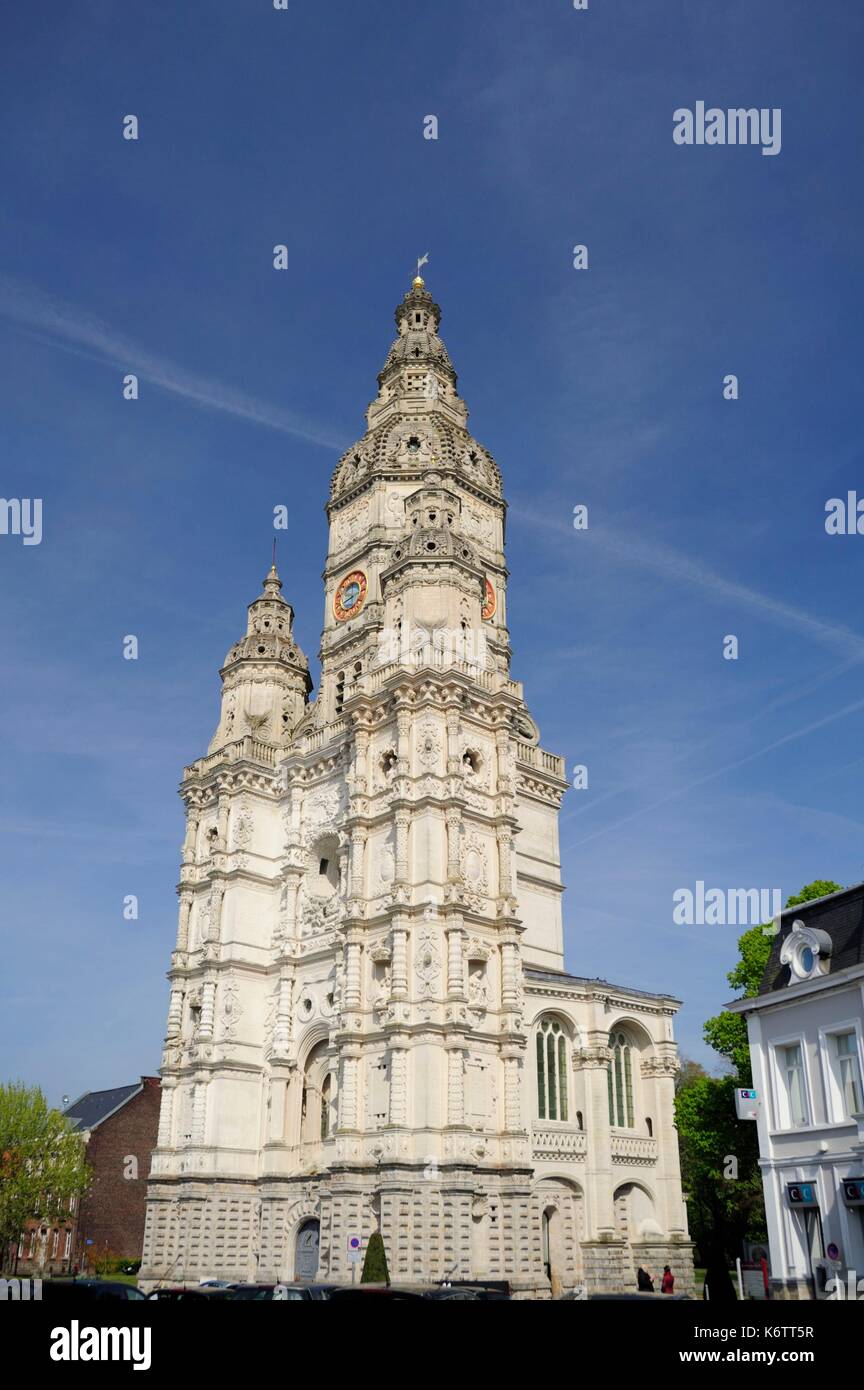 France, Nord, Saint Amand les Eaux, abbey of Saint Amand initially ...