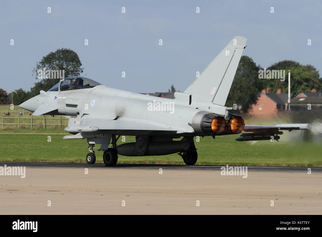 Raf typhoon take off hi-res stock photography and images - Alamy