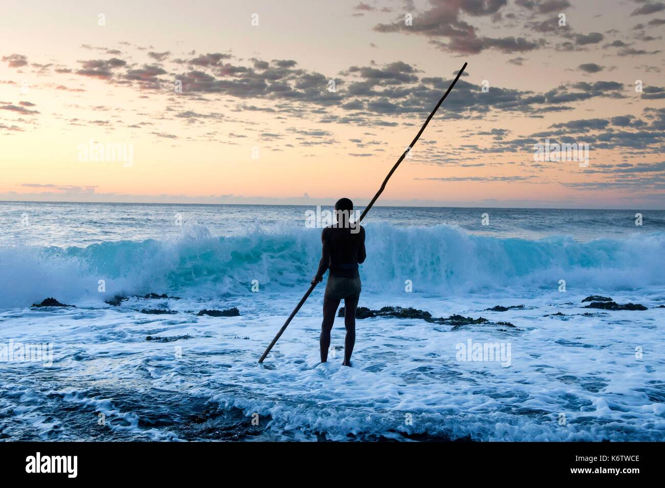 Madagascar, TulŽar, Fort-Dauphin, Tolagnaro, reef fishermen Stock Photo ...