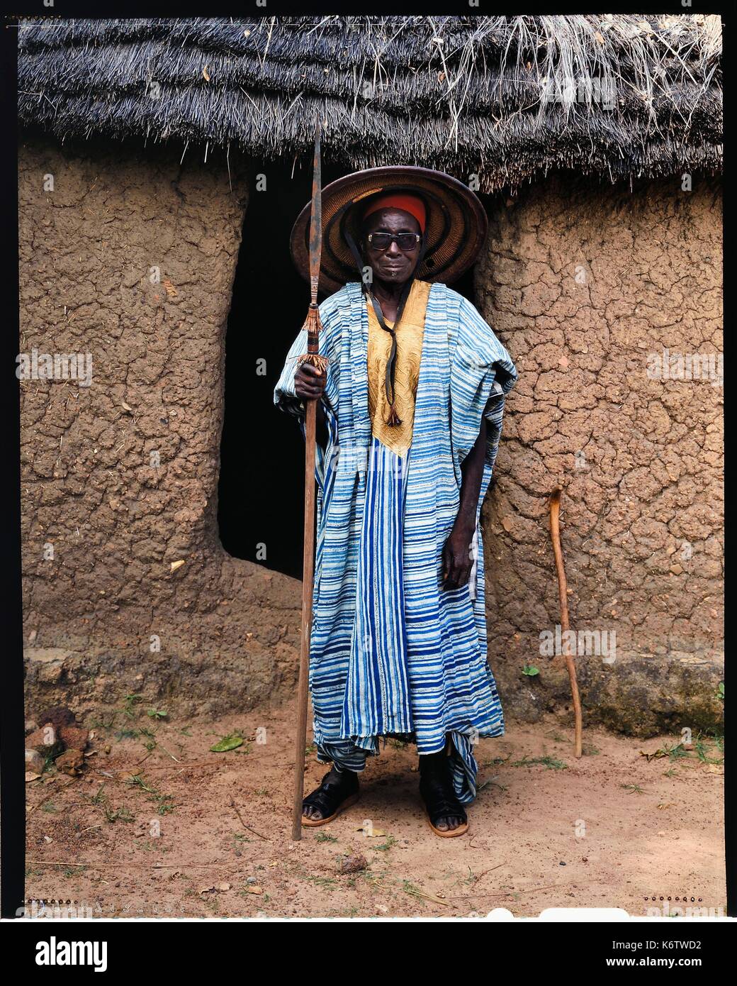 Burkina Faso, Poni province, Lobi land, LoropŽni region, The King of ...