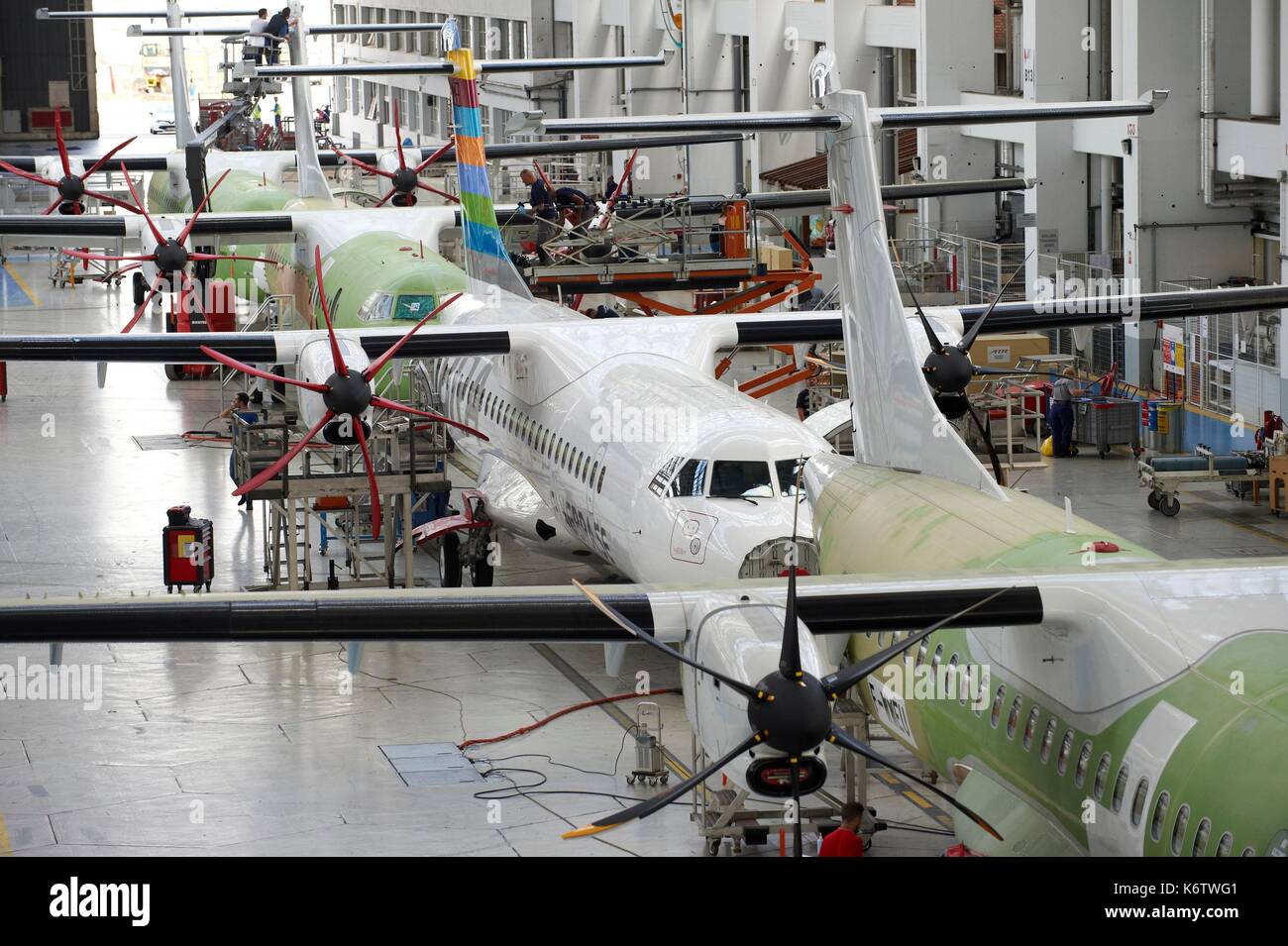 Atr aircraft factory hi-res stock photography and images - Alamy
