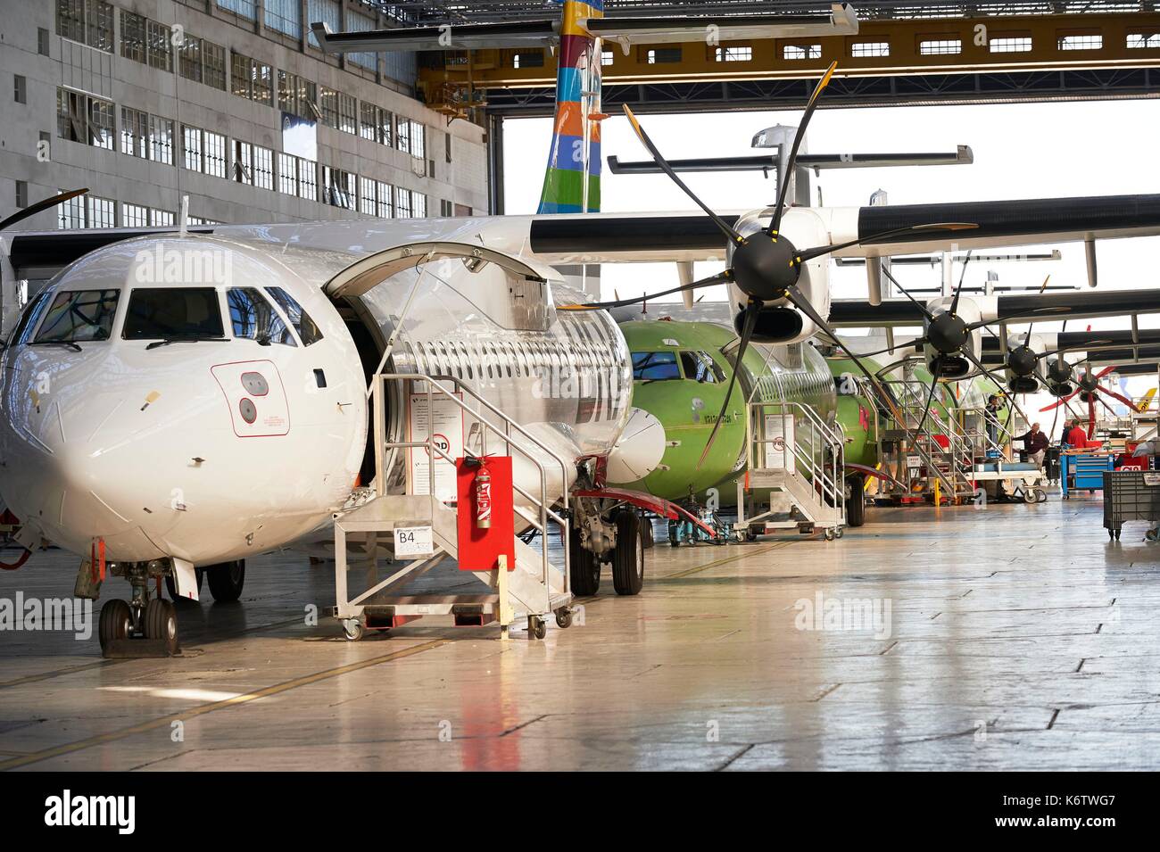 Atr aircraft factory hi-res stock photography and images - Alamy