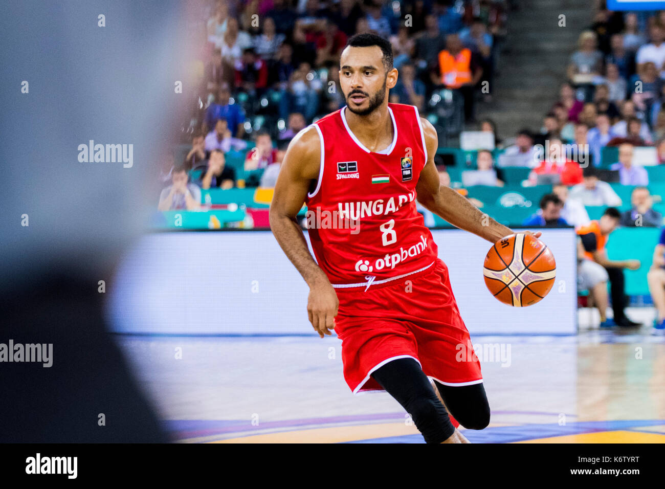 September 5, 2017: Adam Hanga #8 (HUN) during the FIBA Eurobasket 2017 ...