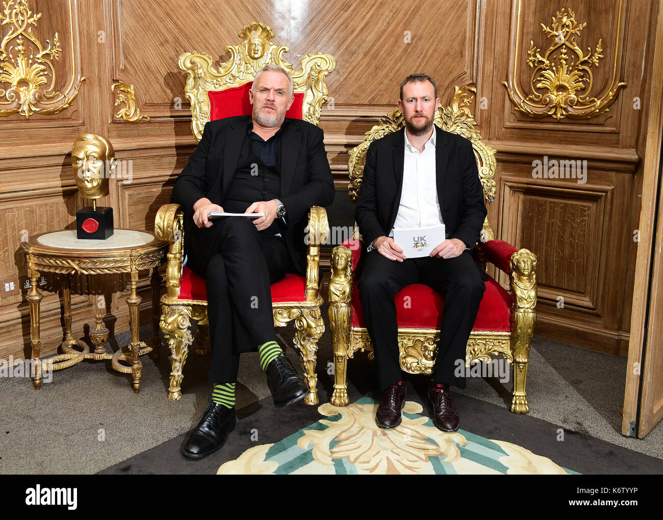 Greg Davies and Alex Horne during for the UKTV Live new season launch ... Greg Davies and Alex Horne during for the UKTV Live new season launch ...