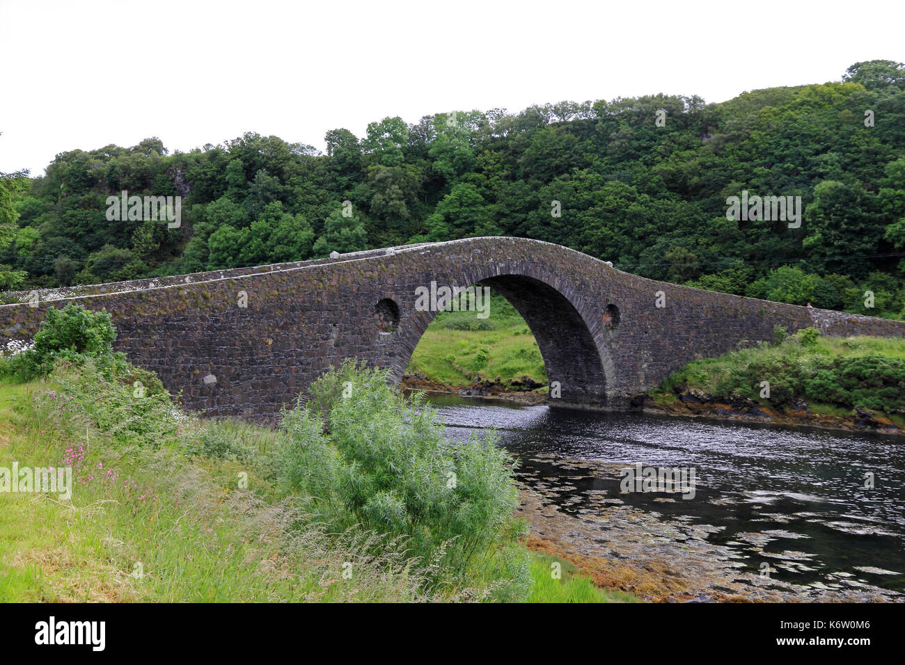 Bridge over the Atlantic, Clachan, Scotland Stock Photo - Alamy