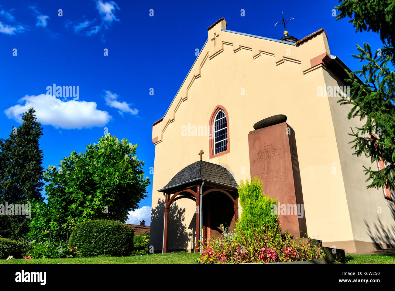 Evangelical village church hi-res stock photography and images - Alamy