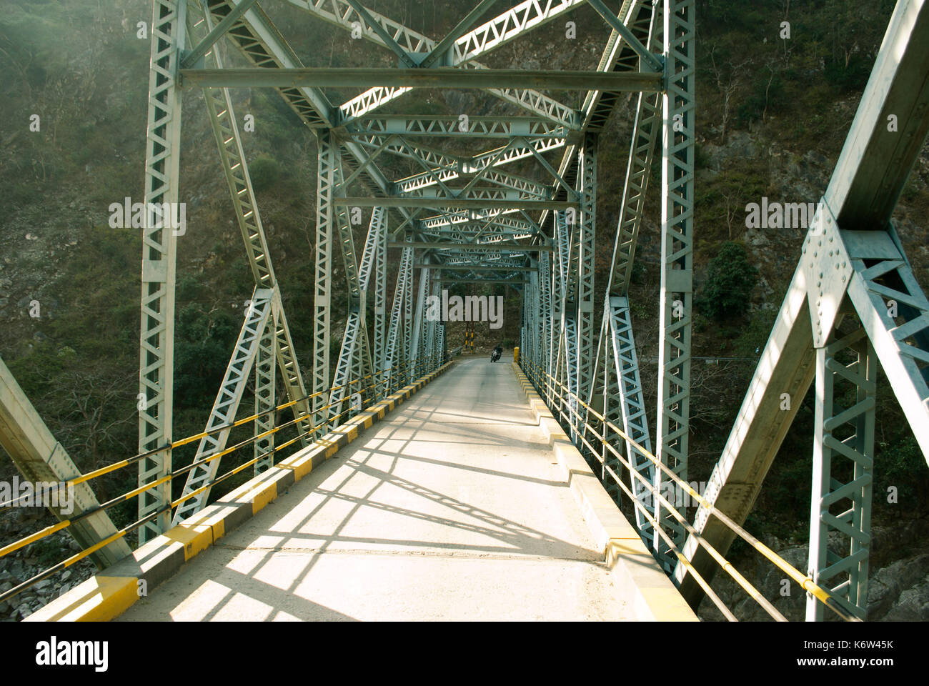 Old Metal Bridge Stock Photo - Alamy