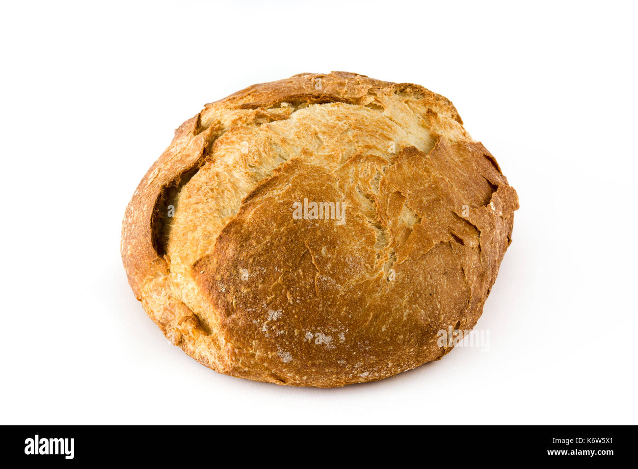 freshly bread isolated on white background Stock Photo - Alamy
