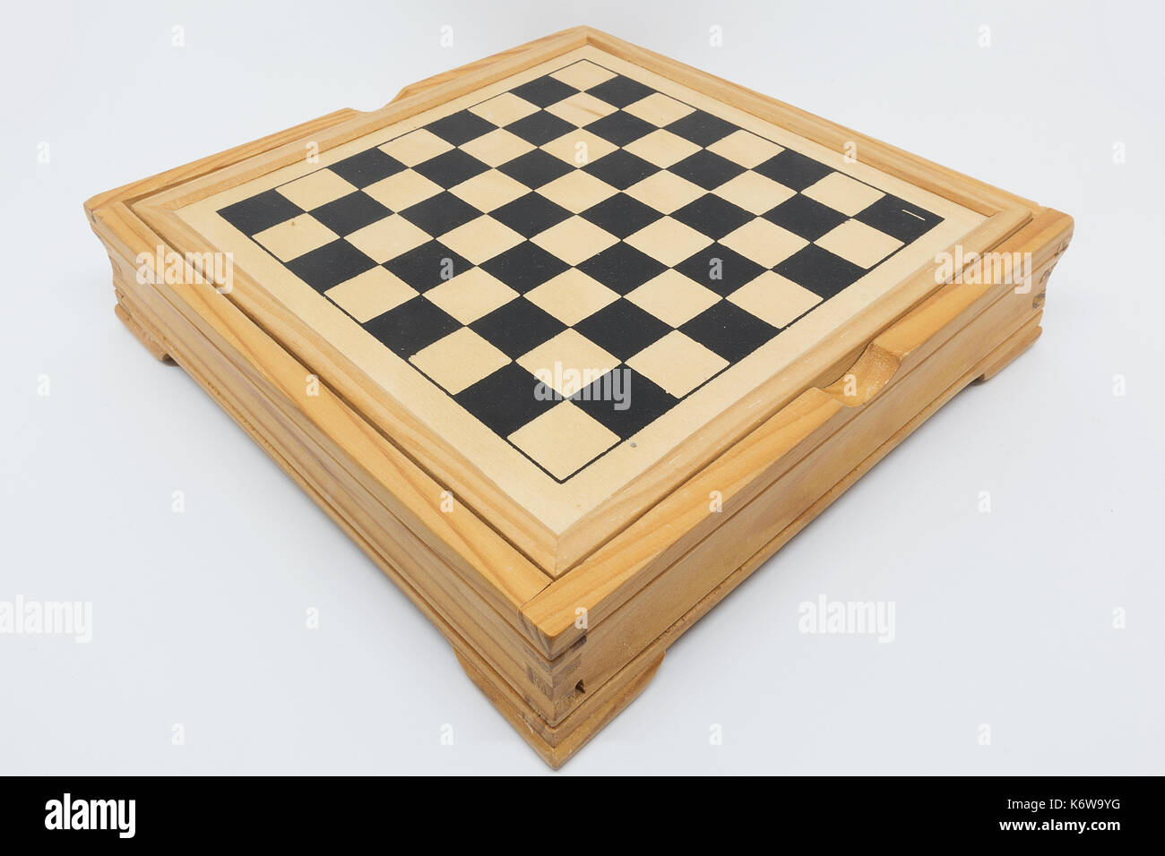 chess board / Checkers isolated on white background Stock Photo - Alamy