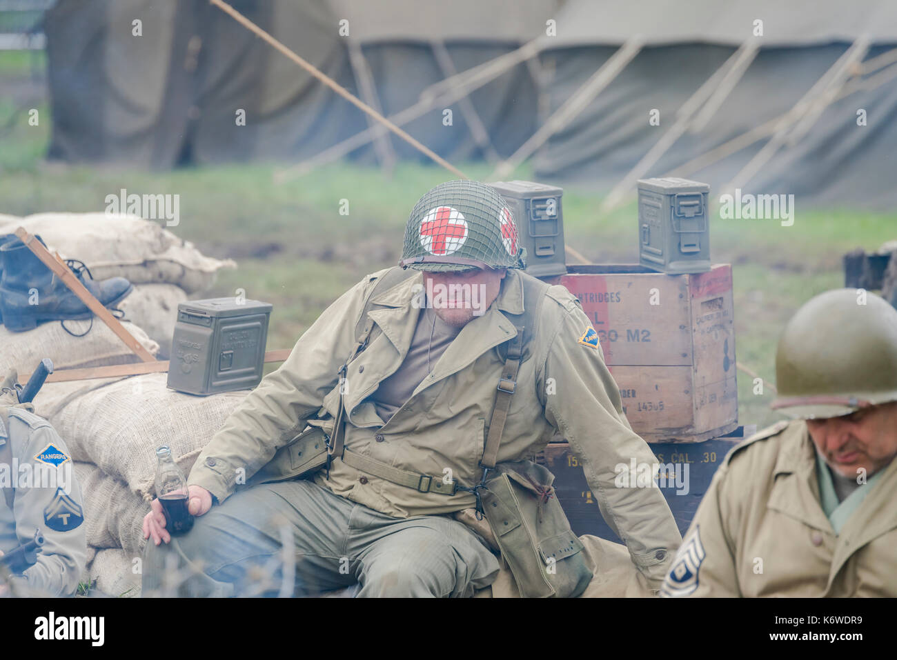 The Victory Show WW2 Reenactment Stock Photo - Alamy